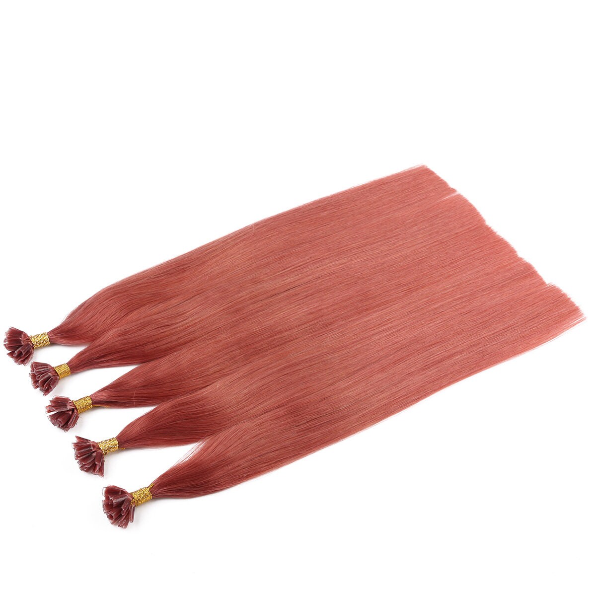 U-tip VIRGIN HAIR Extensionpremium100% Natural Human Hairblonde Bar ...