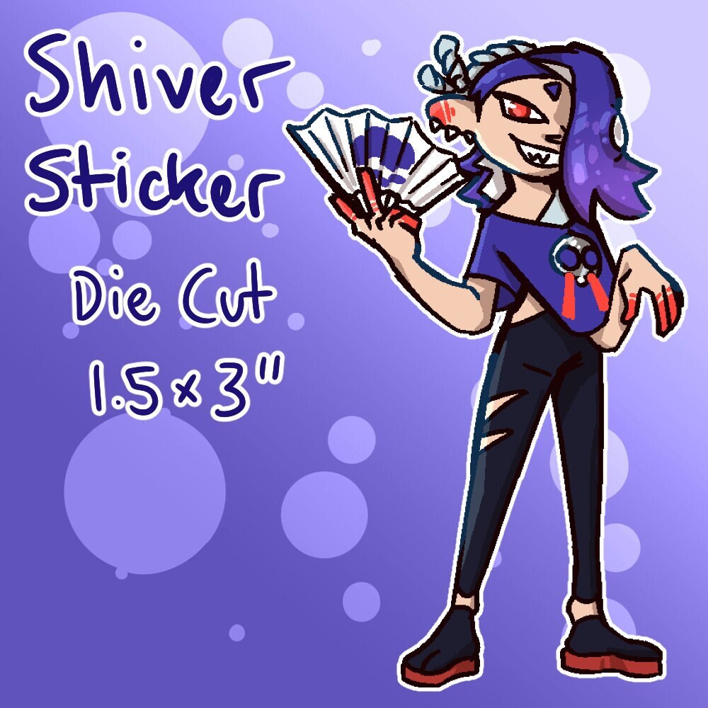 Shiver Idol Sticker - Etsy