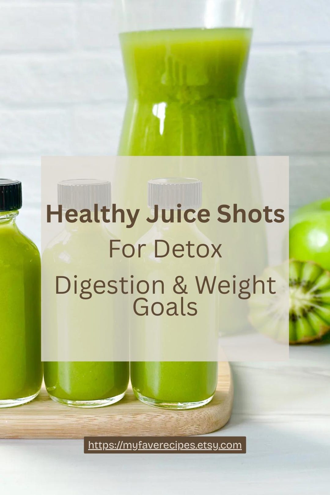 Healthy Juice Shots for Detox, Digestion, and Weight Goals - Etsy
