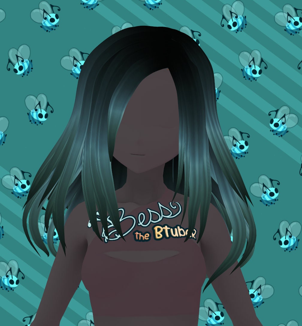 Mermaid Long Vroid Hair Preset - Etsy