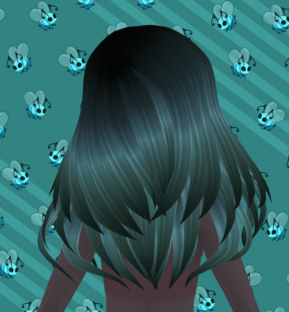 Mermaid Long Vroid Hair Preset - Etsy