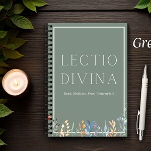 Lectio Divina Catholic Prayer Journal: Bible Study Notebook - Etsy