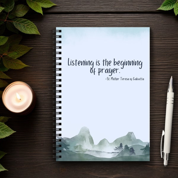 Prayer Notebook - Etsy