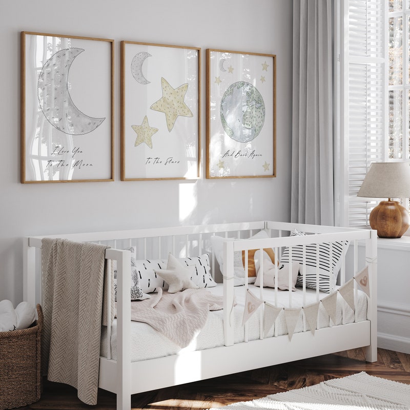 Baby Moon Art - Etsy