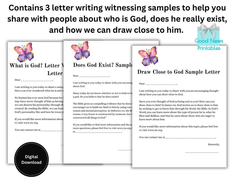 Printable Letter Writing Templates Learn About God Templates, Who is ...