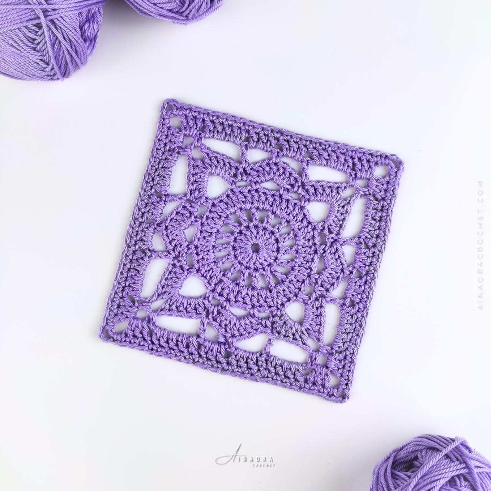 Willow Granny Square Crochet Pattern Video Tutorial Crochet Granny ...
