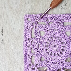Willow Granny Square Crochet Pattern Video Tutorial Crochet Granny ...