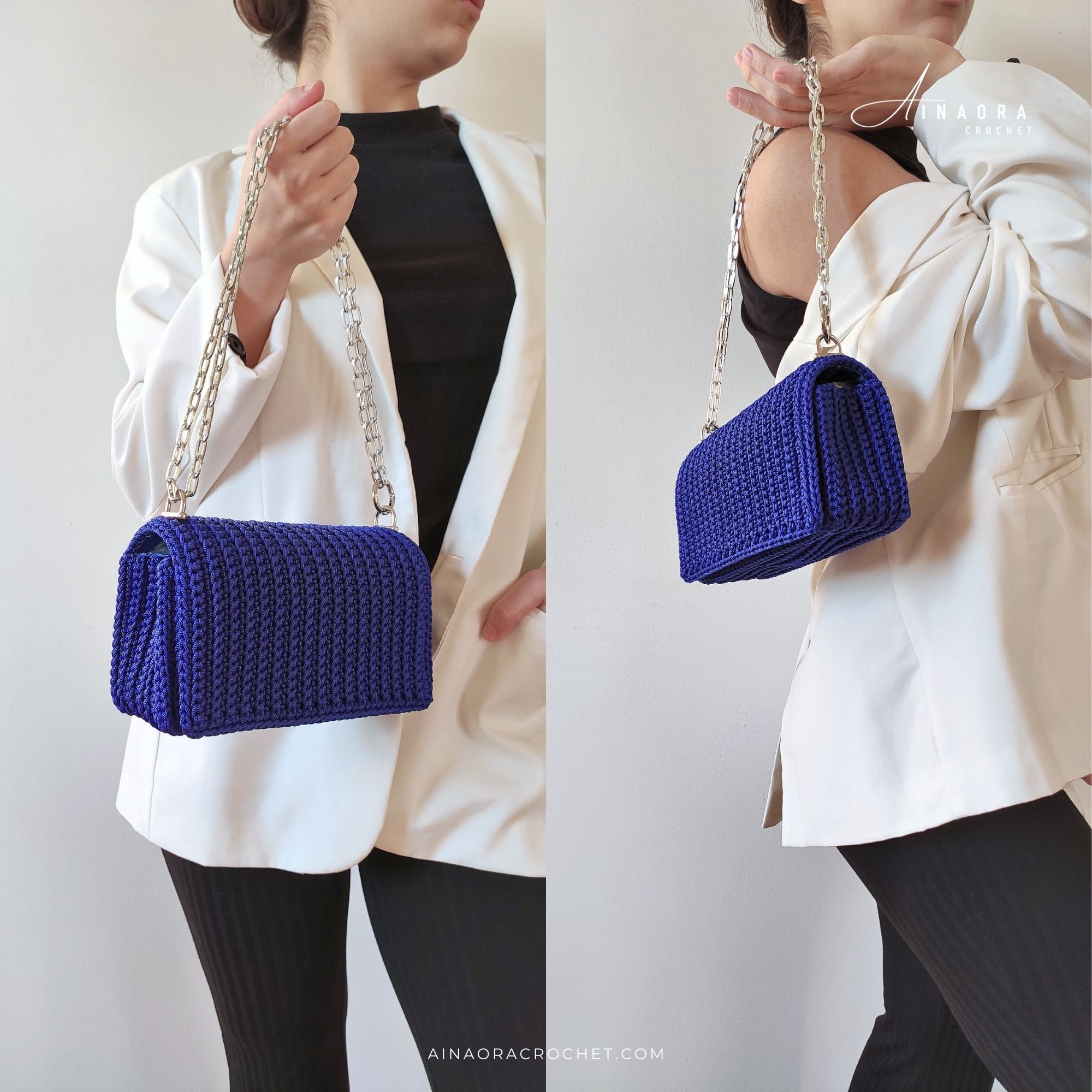 Crochet Bag Pattern PDF Luxury Crochet Purse Pattern Crochet Clutch Bag ...