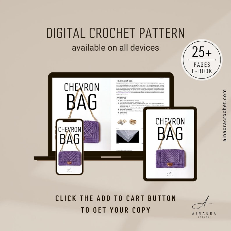 Crochet Bag Pattern PDF Bag Crochet Pattern Crochet Bag - Etsy