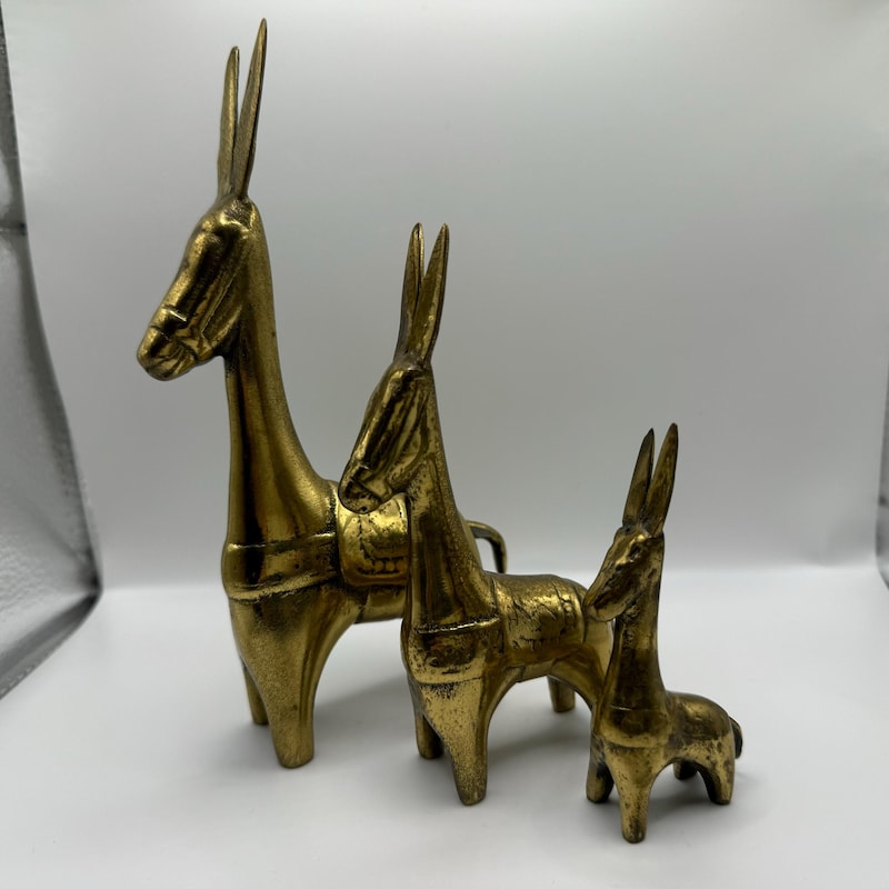 Brass Donkey - Etsy