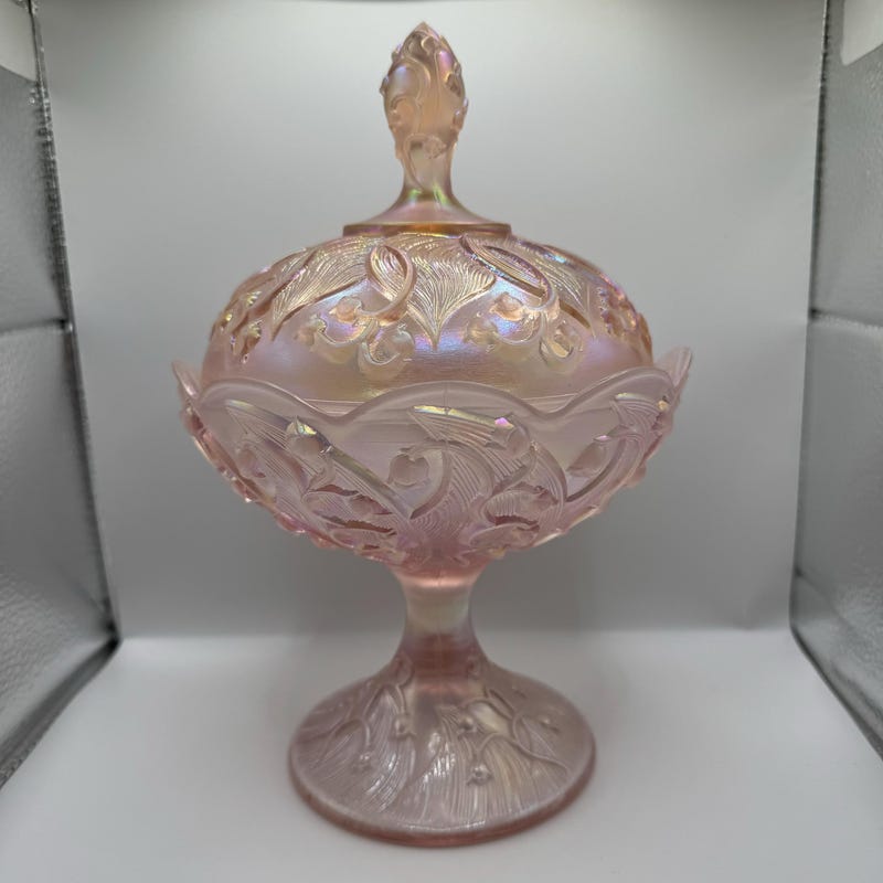 Fenton Candy Dish - Etsy