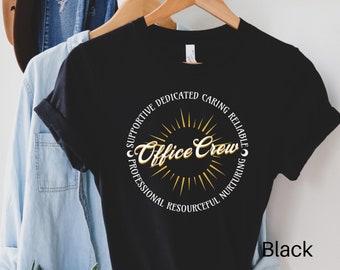 Office Staff Shirts, Coworker Gift, Office Squad Shirt, Administrative ...