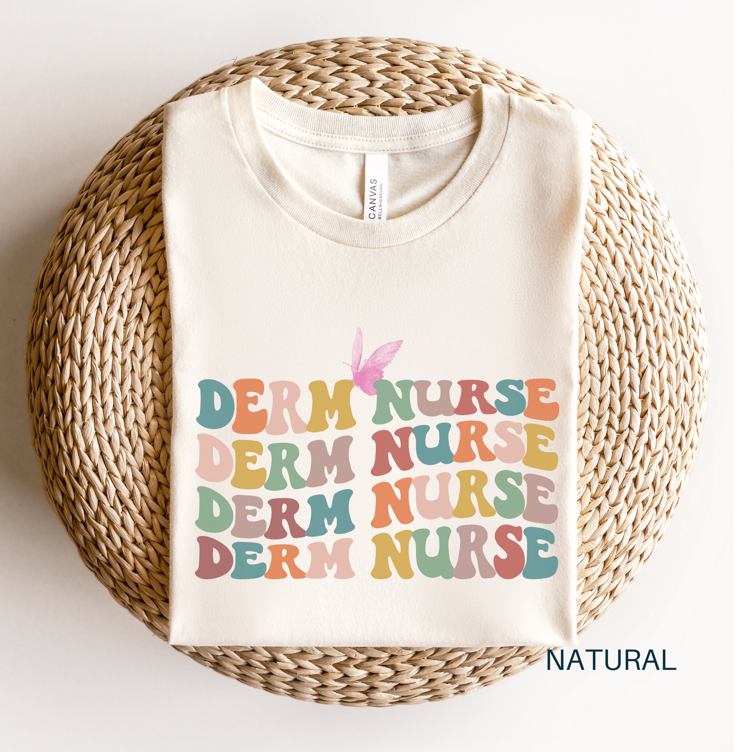 Retro Dermatology Nurse Shirt Derm Nurse T Shirt Dermatology - Etsy