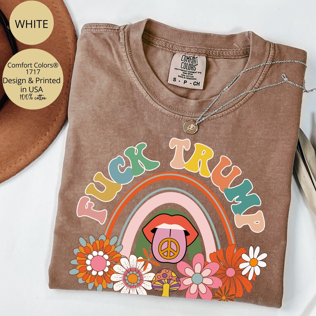 Subtle Anti Trump Protest Shirt Comfort Colors®,anti Trump Gift Subtle ...