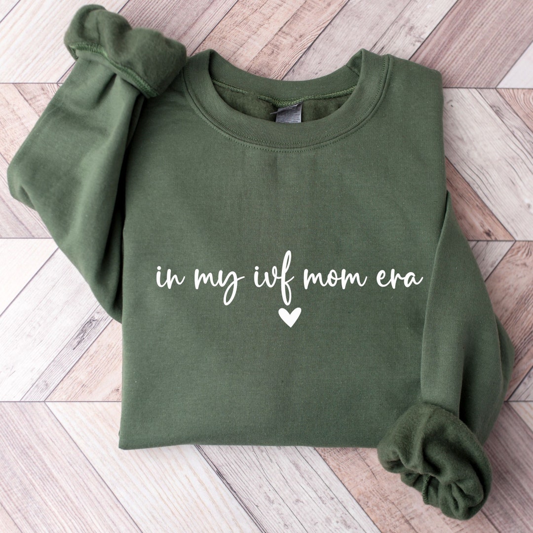 Minimalist in My IVF Mom Era Sweatshirt, IVF Mama Sweater, Mother's Day ...