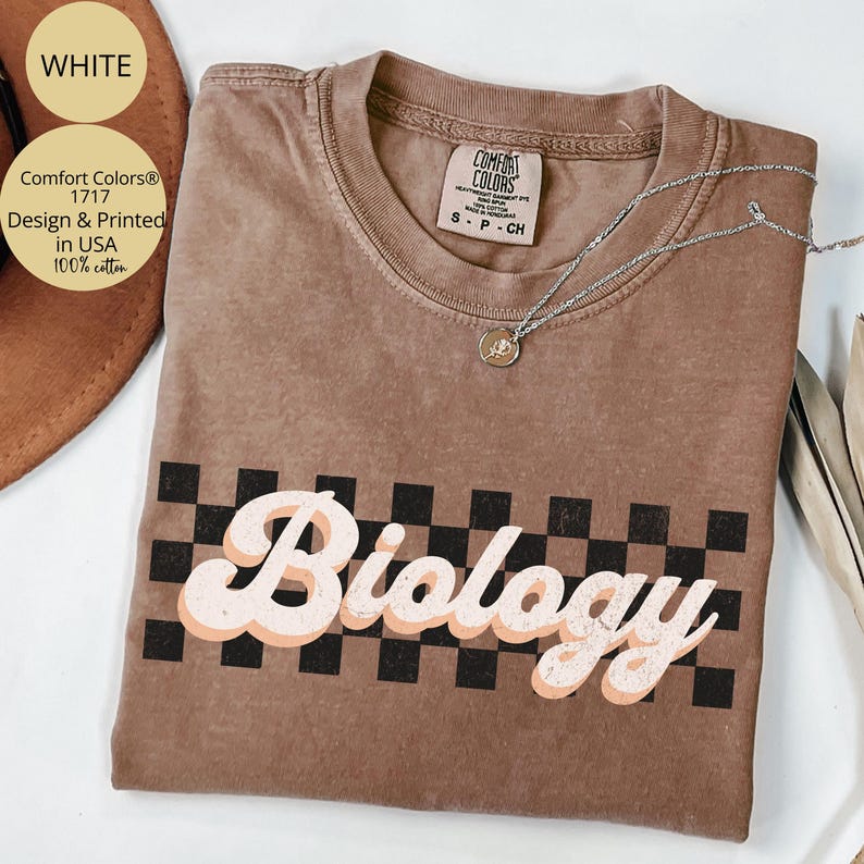 Retro Biology Shirt Comfort Colors®, Biologist Shirt, Biology Lover ...