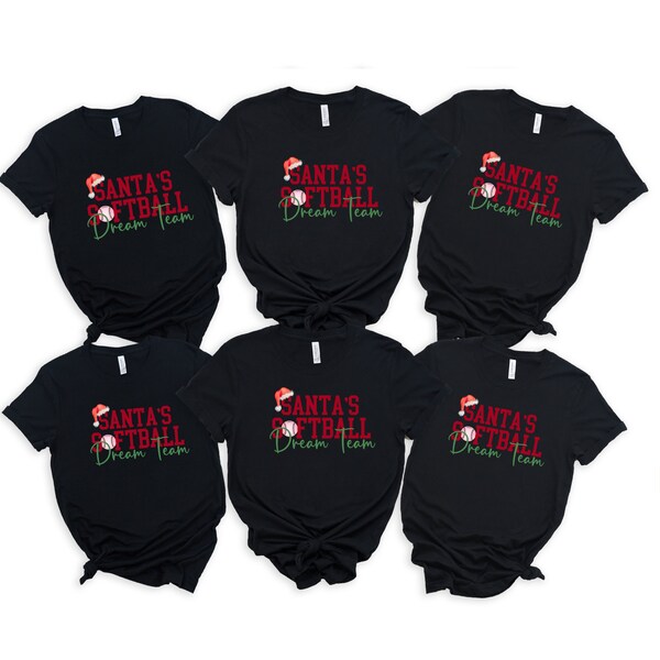 Softball Group Christmas Costume - Etsy