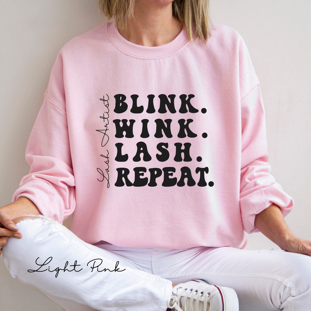 Lash Artist Sweatshirt Funny Lash Boss Sweatshirt Lash Artist Sweater