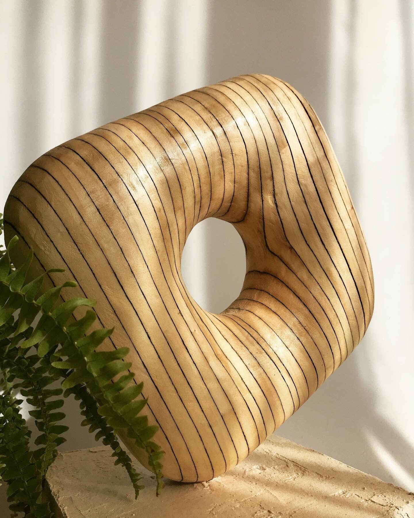 Vibrant Pop Art Wood Carving on Stand Intricate Hand-carved Wood ...