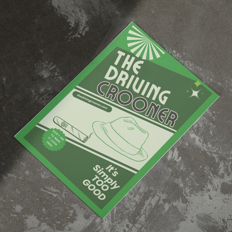 The Driving Crooner I Think You Should Leave Inspired - Etsy Canada