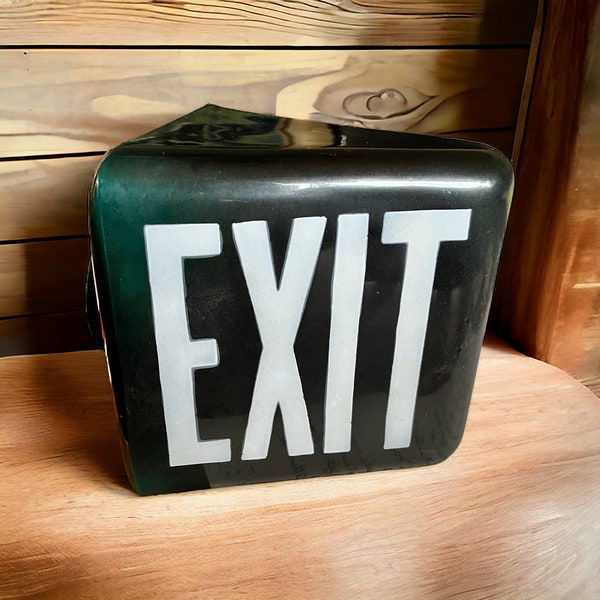 Exit Sign - Etsy