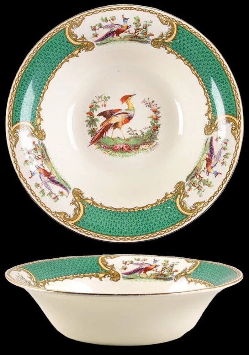 Myott & Sons Chelsea Bird Serving Dish - Etsy