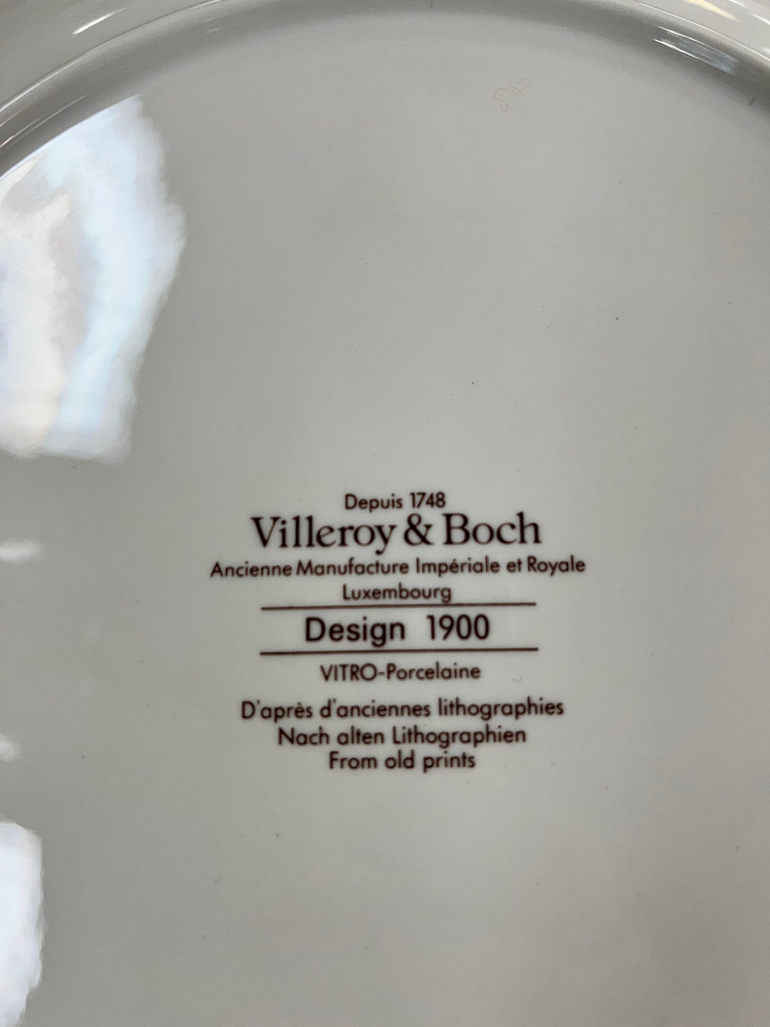 Villeroy & Bosch Fashion Plates - Set of 6 - Etsy