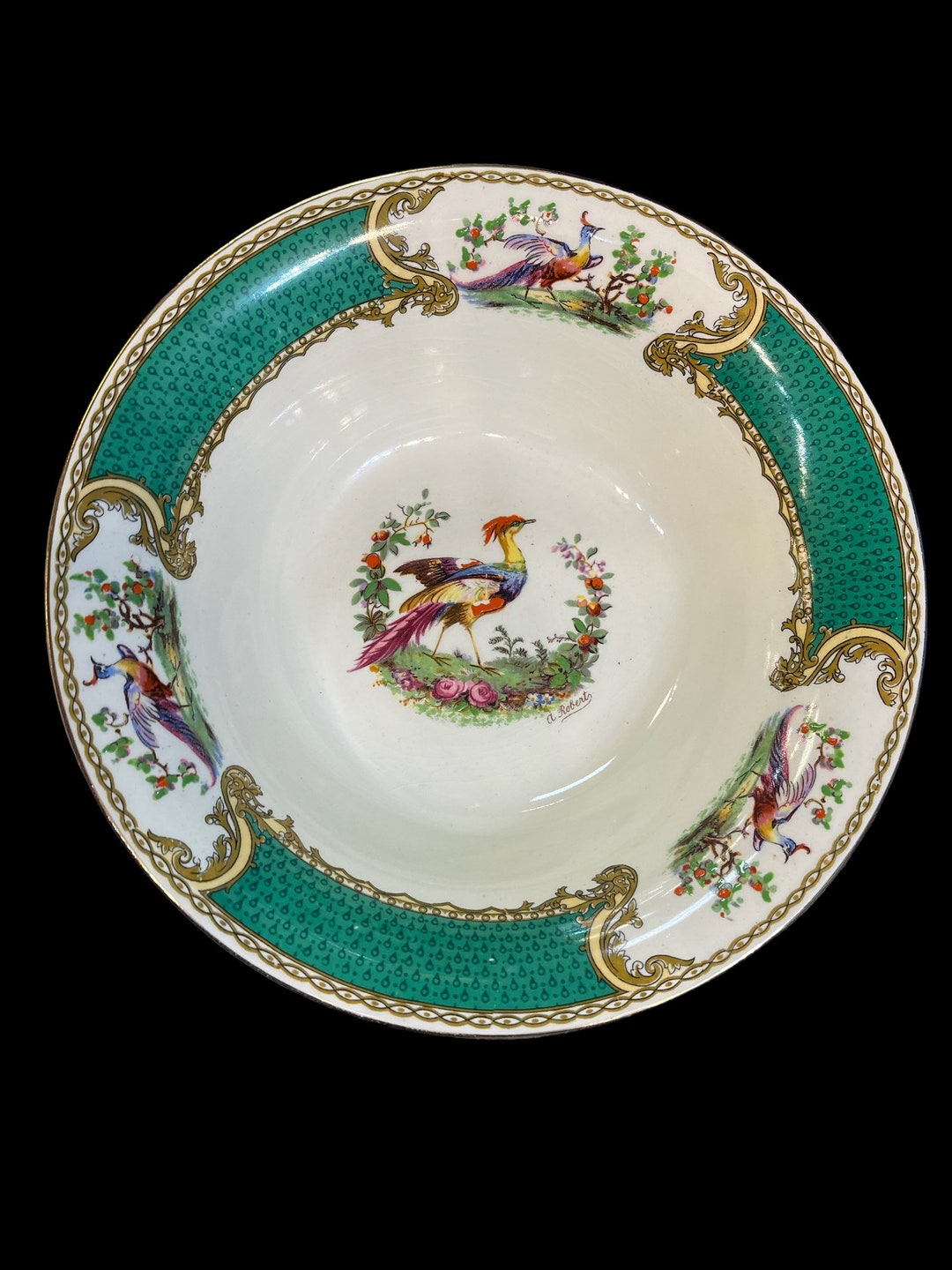 Myott & Sons Chelsea Bird Serving Dish - Etsy