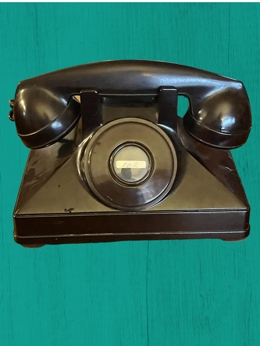 Vintage Bakelite Mono Line Phone - Etsy