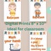 Classroom Prints, Wash Your Hands, Bathroom Signs, Preschool Prints ...