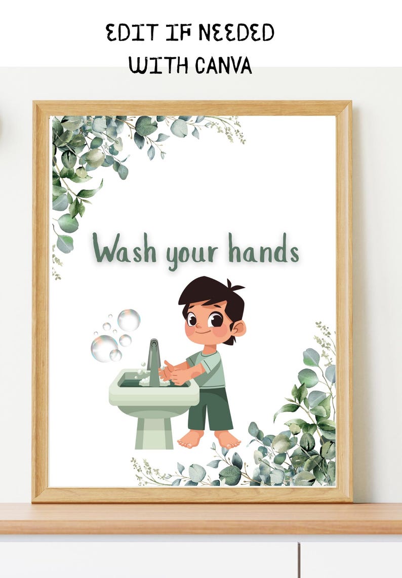 Classroom Wall Art, Classroom Rules, Kindergarten Prints, Set of 4 ...