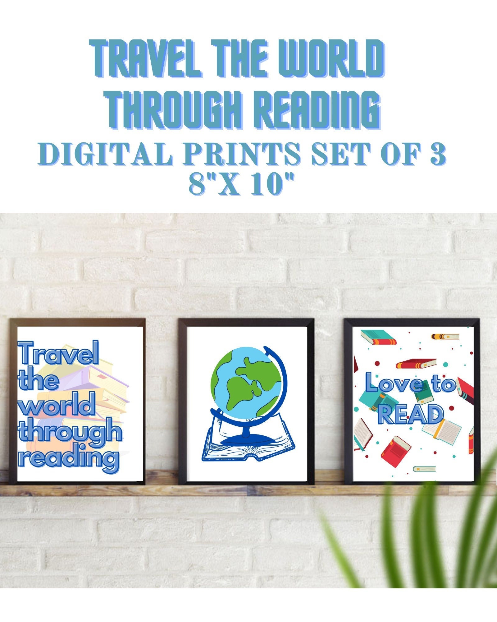 Love to Read Prints, Classroom Prints, Library Prints, Readers Prints ...