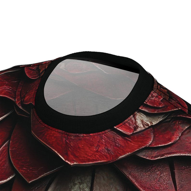 Red Dragon Scale Armor Cosplay T-shirt: Unisex All Over Print Tee - Etsy
