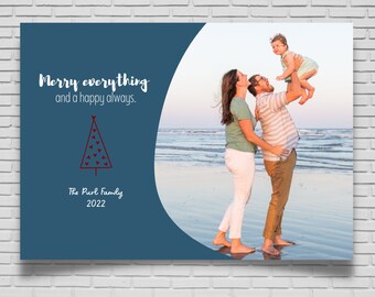 Merry Everything Card - Etsy