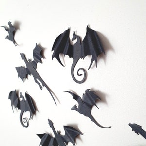 Dragons Sticker, Dragons Wall Stickers, Dragons Wall Art, Games Room ...