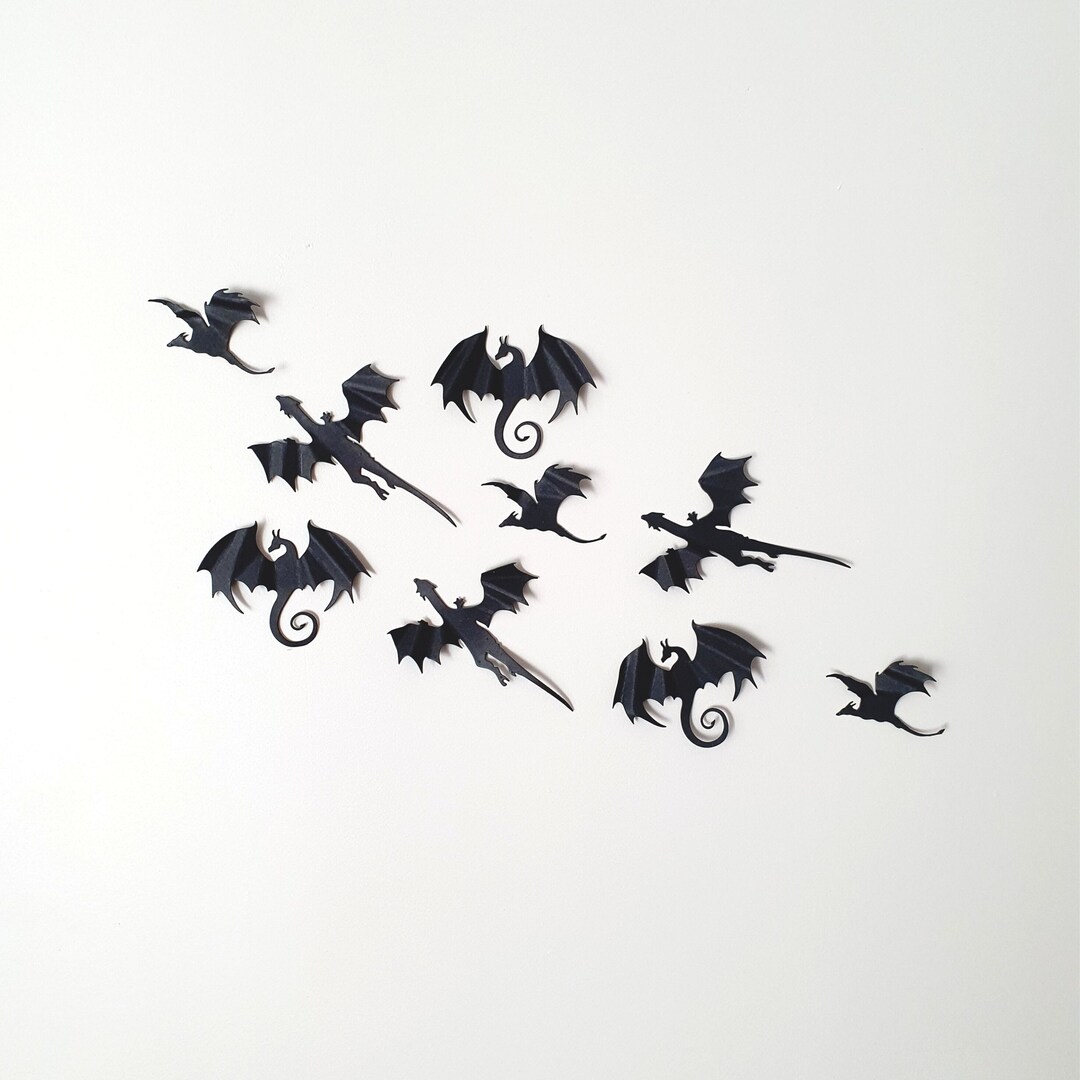 Dragons Sticker, Dragons Wall Stickers, Dragons Wall Art, Games Room ...