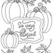 Printable Thanksgiving Fall Coloring Pages | Easy Fun Coloring Book - Etsy