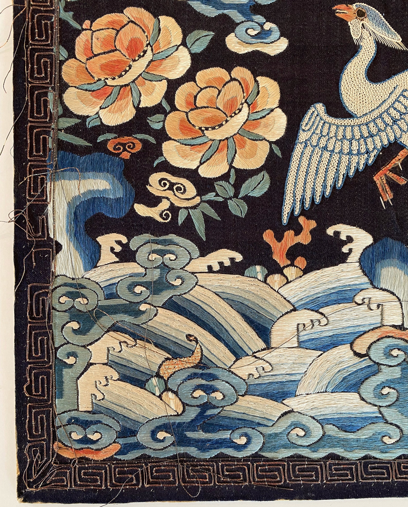 Qing Dynasty Rank Badge With Silver Pheasant - Etsy