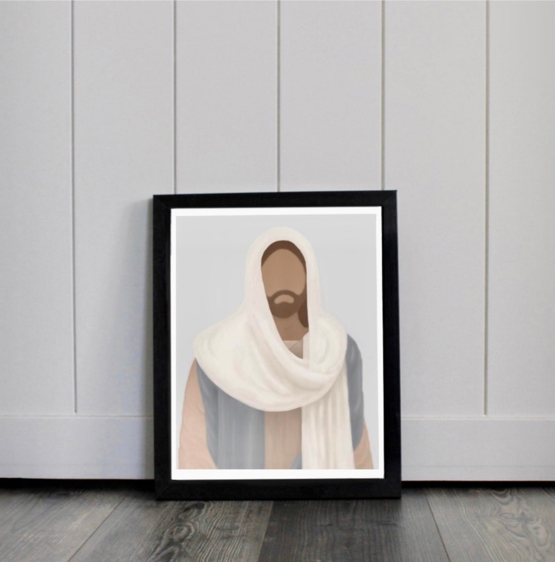 Jesus Christ Faceless Digital Art, Famous Jesus Portrait Faceless ...