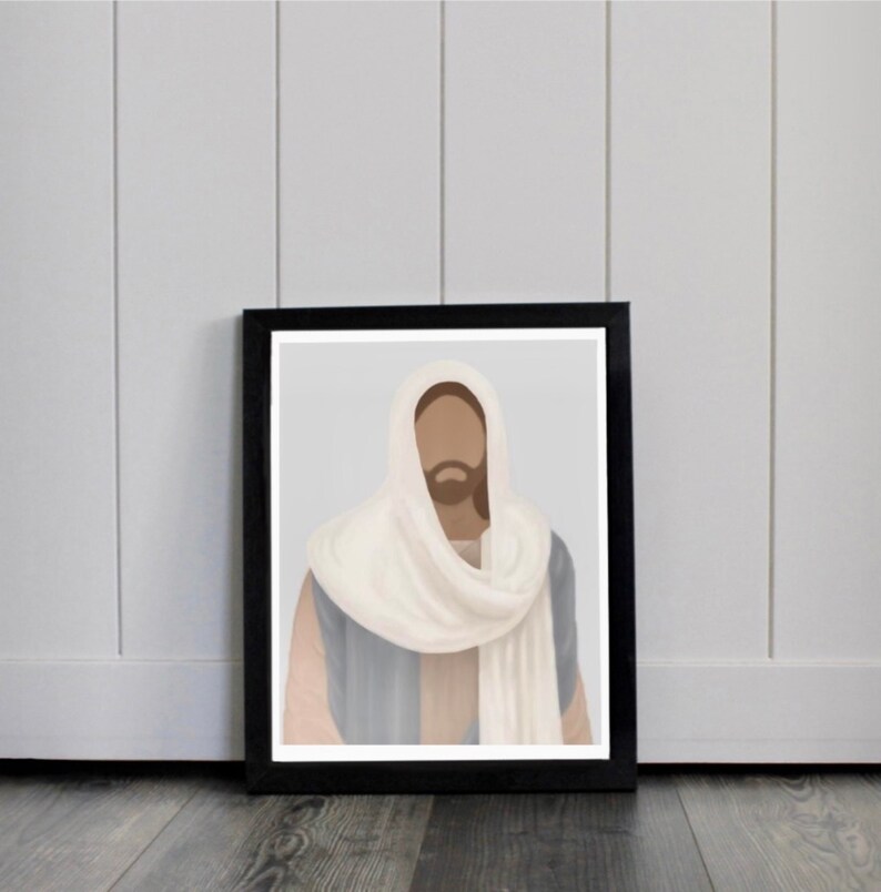 Jesus Christ Faceless Digital Art, Famous Jesus Portrait Faceless ...