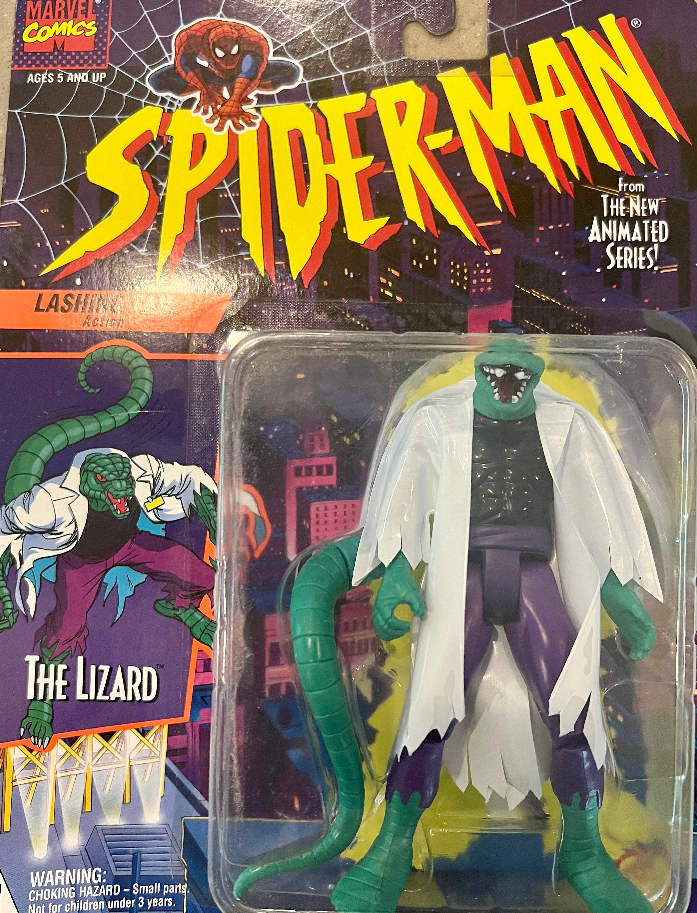 Spectacular Spider Man Lizard Toy