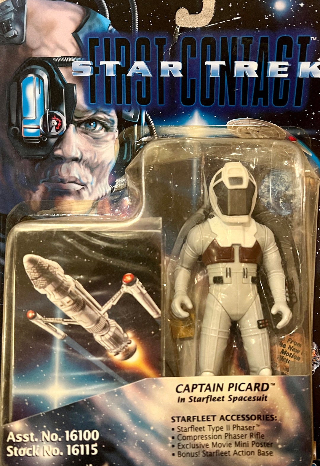 Star Trek: First Contact Captain Picard Starfleet - Etsy