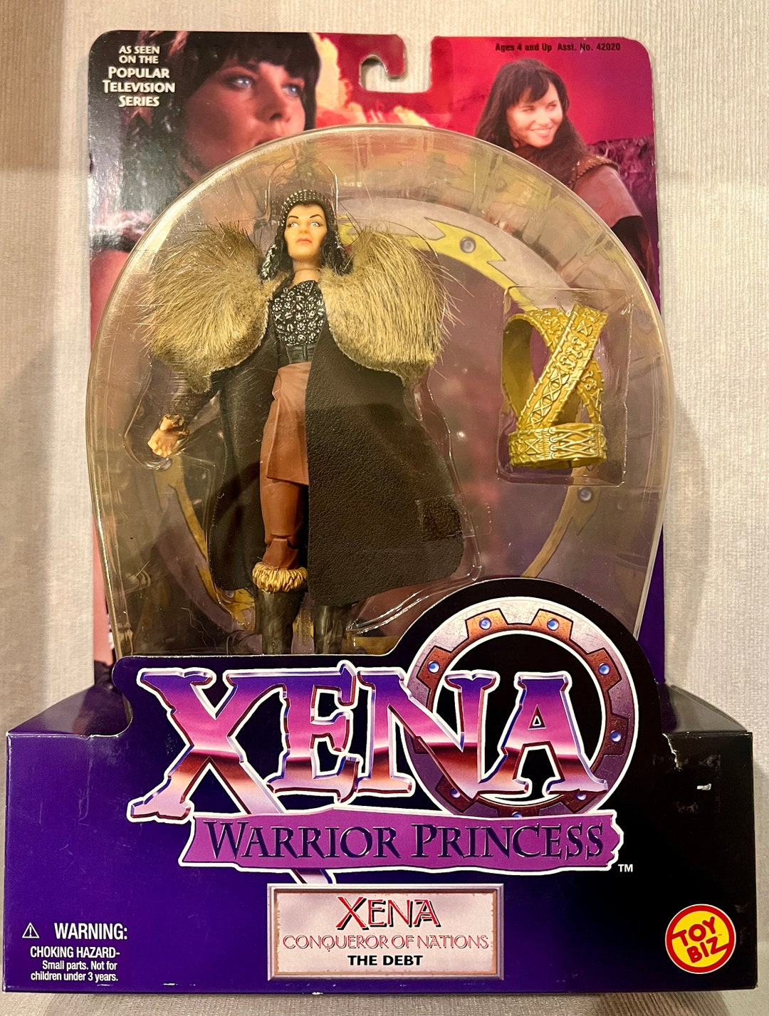 Xena Warrior Princess Conqueror Of Nations The Debt Toy Biz 1999 Mib Etsy