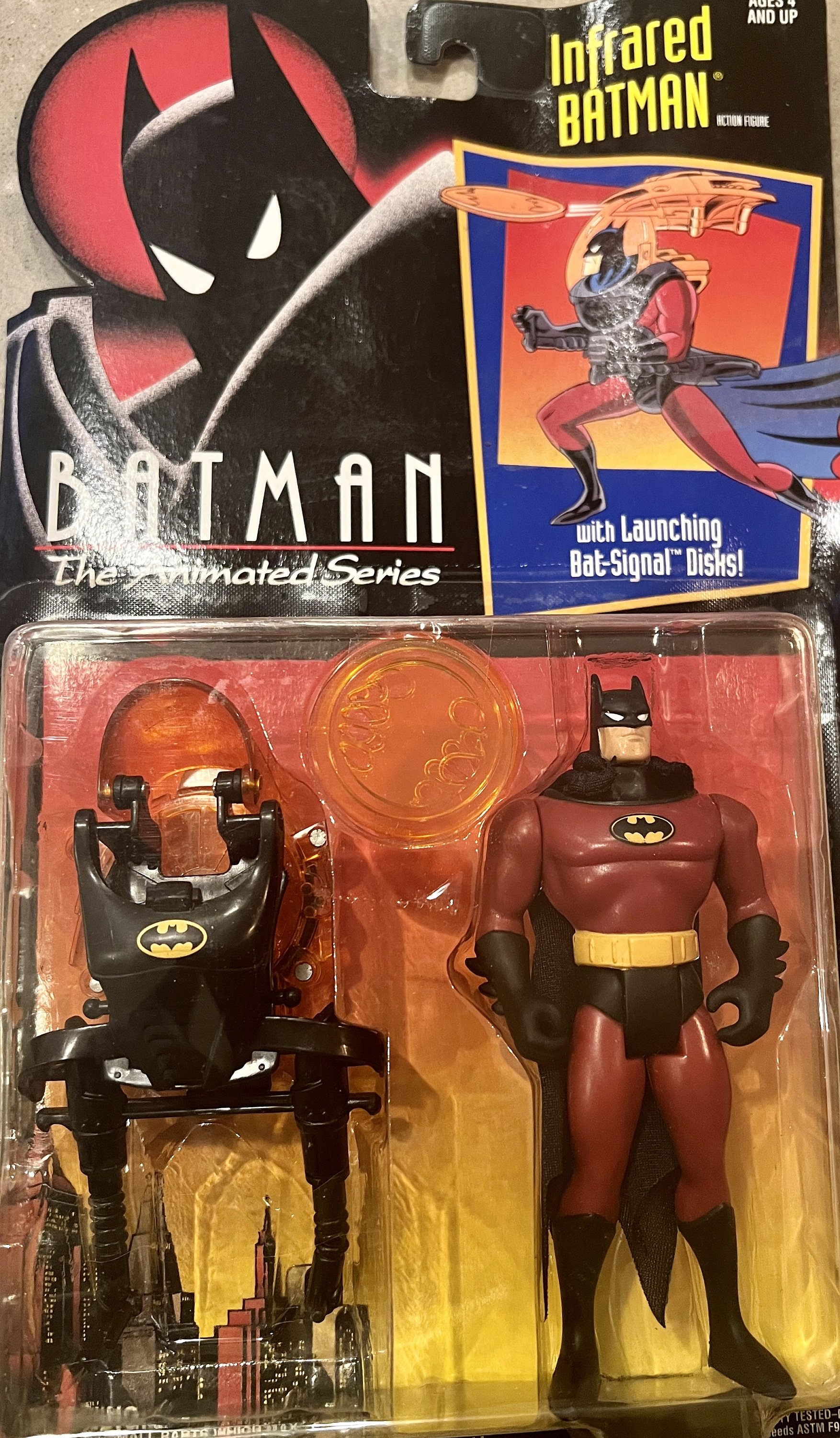 Batman the Animated Series: Infrared Batman | Launching Bat-signal ...