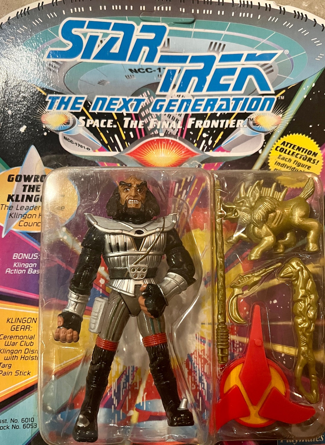 Star Trek: the Next Generation Gowron the Klingon Playmates 1992 Slight ...