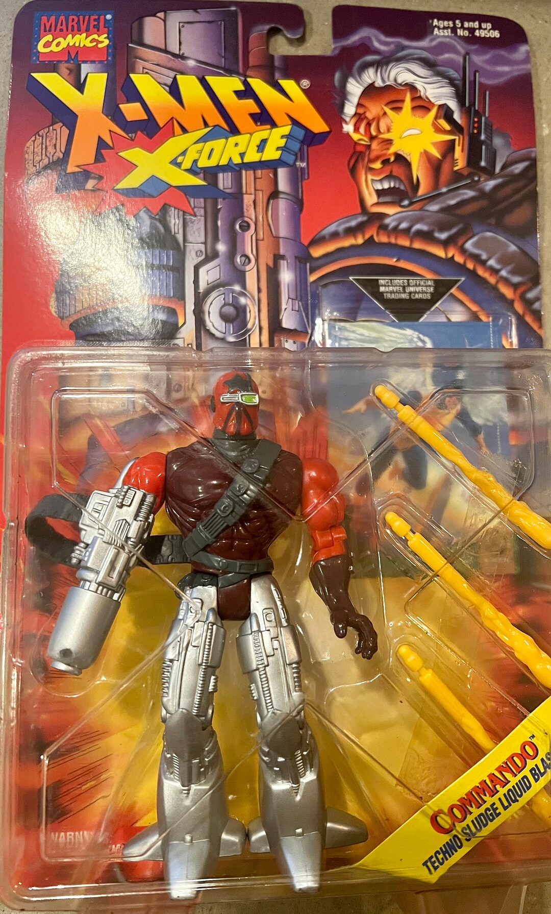 X-men / X-force: Commando Toy Biz 1995 Marvel Comics MIB never Opened ...