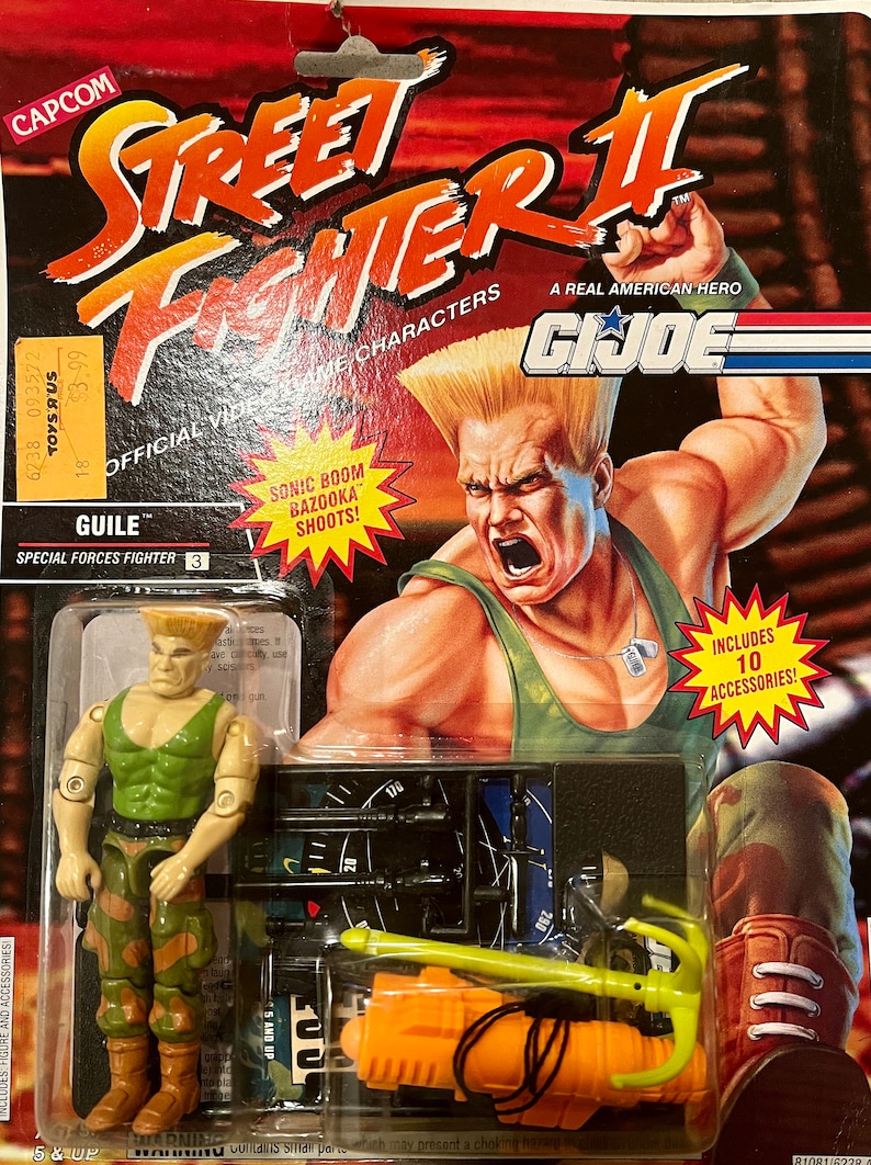 G.I. Joe: Street Fighter - Guile | Sonic Boom Bazooka | Capcom | Hasbro ...