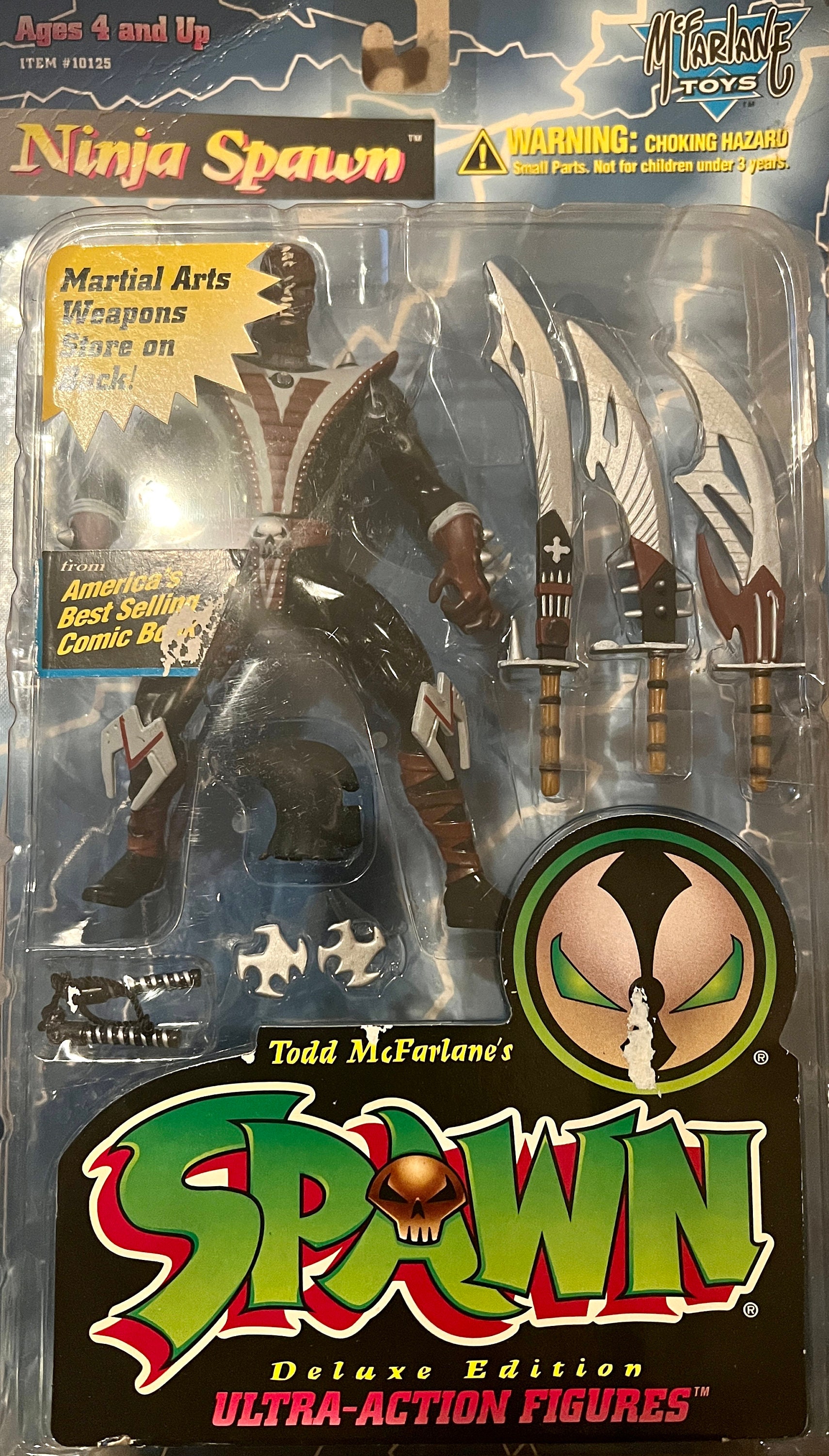 Spawn: Ninja Spawn | Series 3 | Mcfarlane Toys | 1995 | Light Warping / Never Opened - Etsy