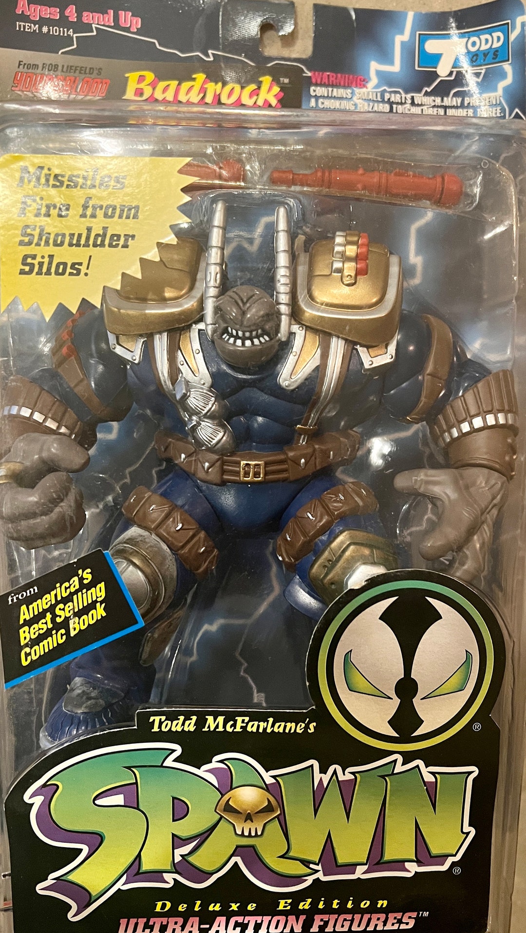 Youngblood: Badrock | Deluxe Edition | Mcfarlane Toys | 1995 | Moderate ...