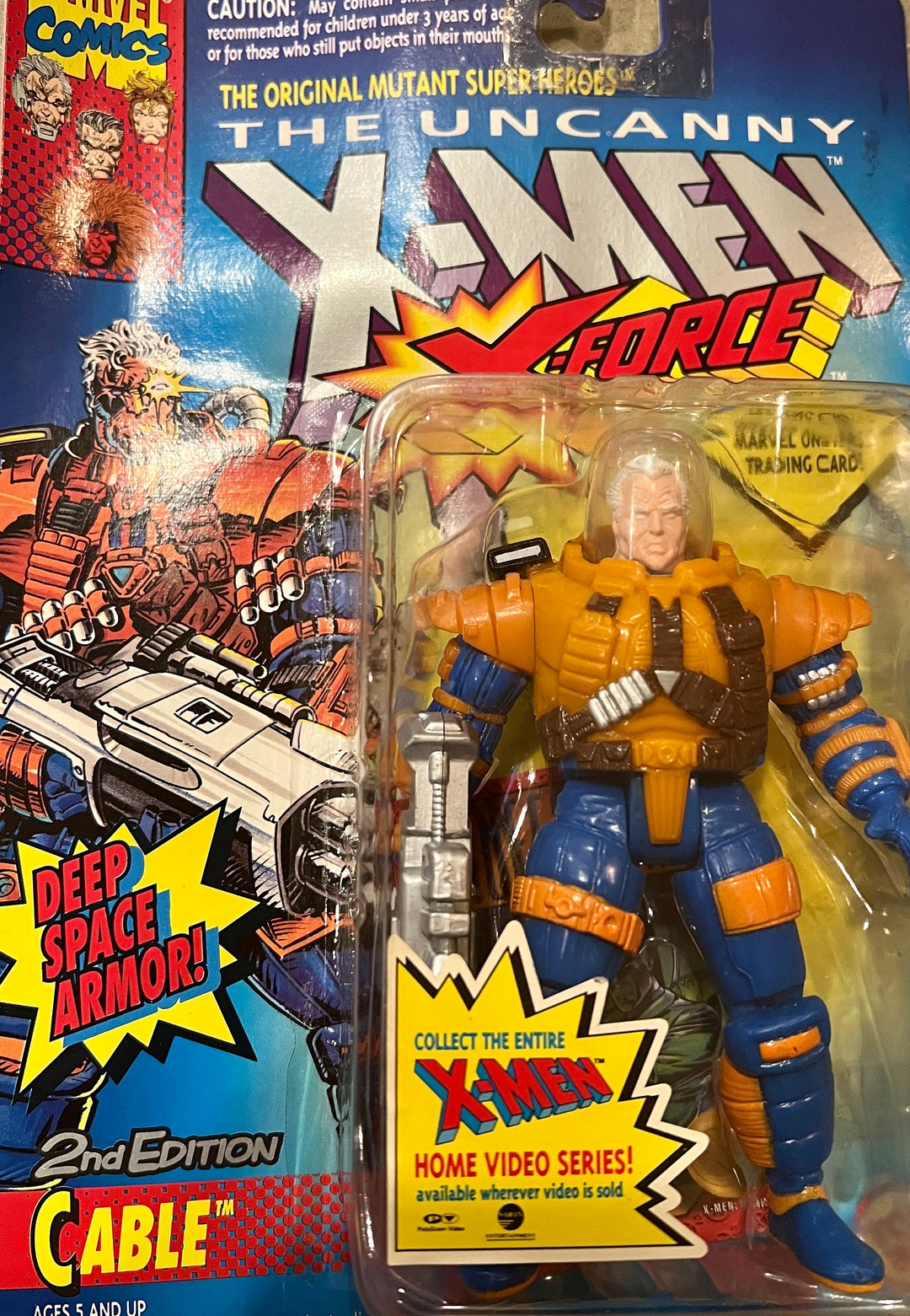 X-men: X-force - Cable | Deep Space Armor | 2nd Edition | Toy Biz ...